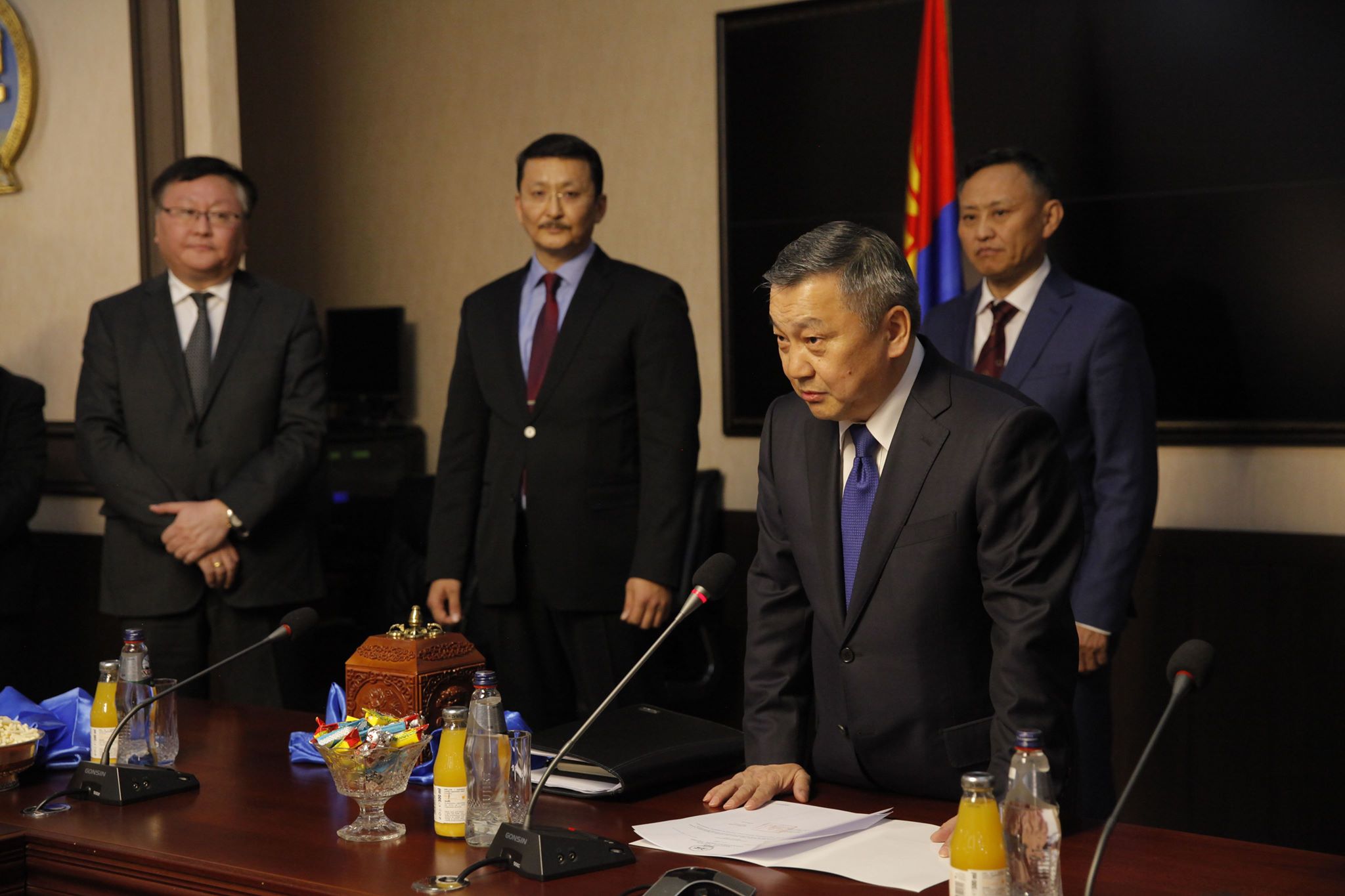DEPUTY PROSECUTOR GENERAL RELEASED FROM DUTY - President of Mongolia
