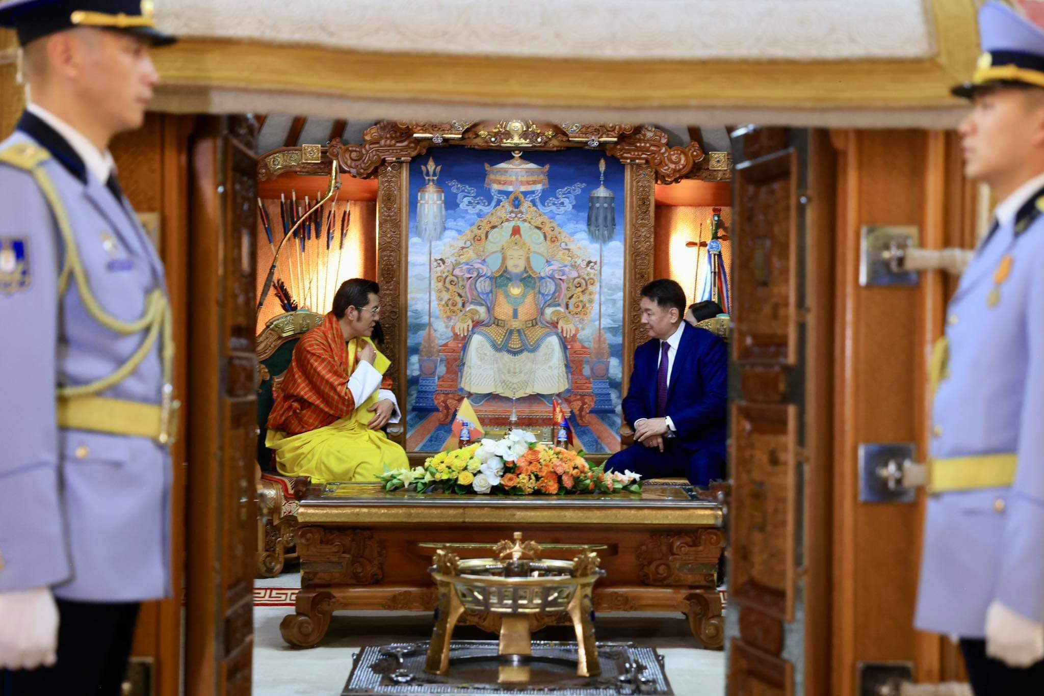 MEETING WITH HIS MAJESTY JIGME KHESAR NYAMGYEL WANGCHUK, KING OF BHUTAN ...
