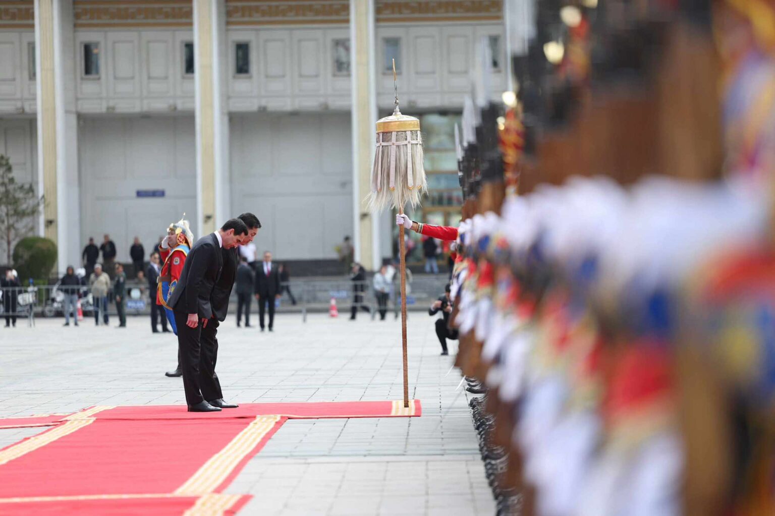 President Khurelsukh Welcomes President of Turkmenistan - President of ...