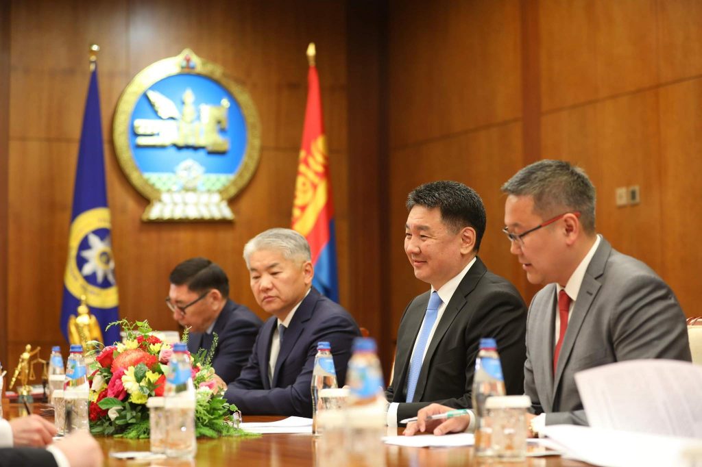Монгол Улсын Ерөнхийлөгч У Хүрэлсүх БНТУ ын Үндэсний аюулгүй байдлын