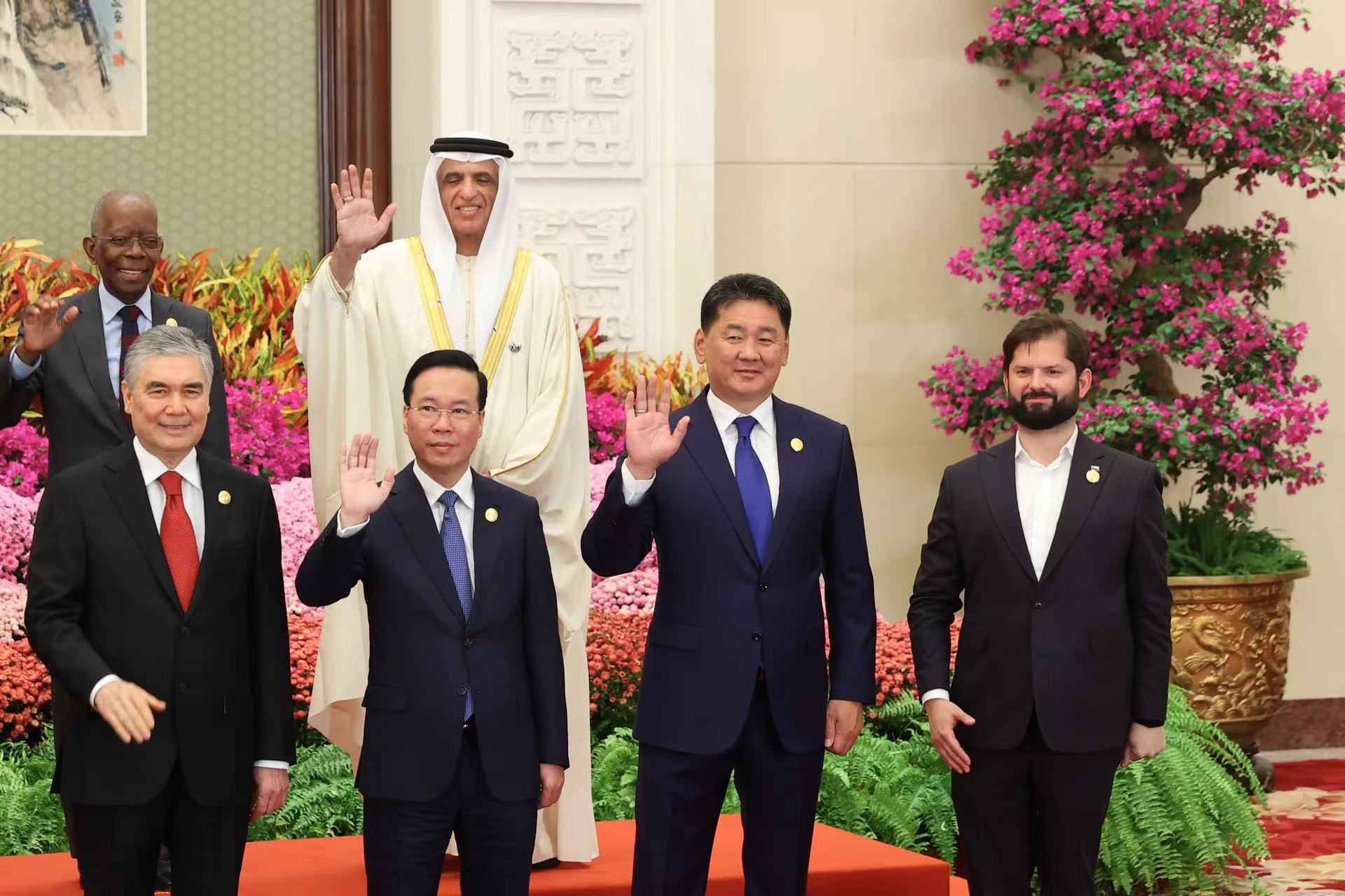 Ерөнхийлөгч У Хүрэлсүх “Бүс ба Зам” олон улсын хамтын ажиллагааны дээд түвшний чуулга уулзалтын