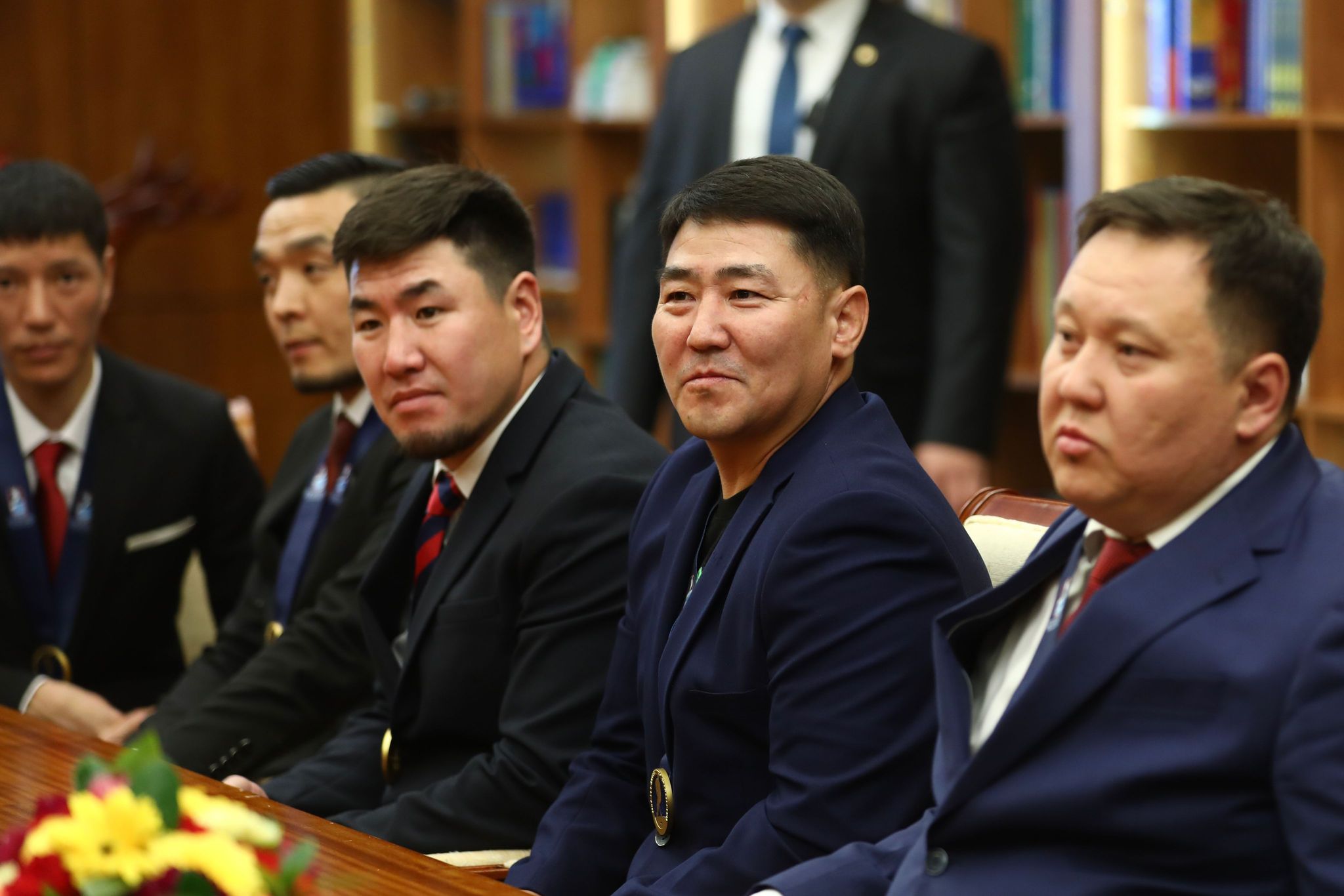 Монгол Улсын Ерөнхийлөгч У Хүрэлсүх хоккейн үндэсний шигшээ багийн
