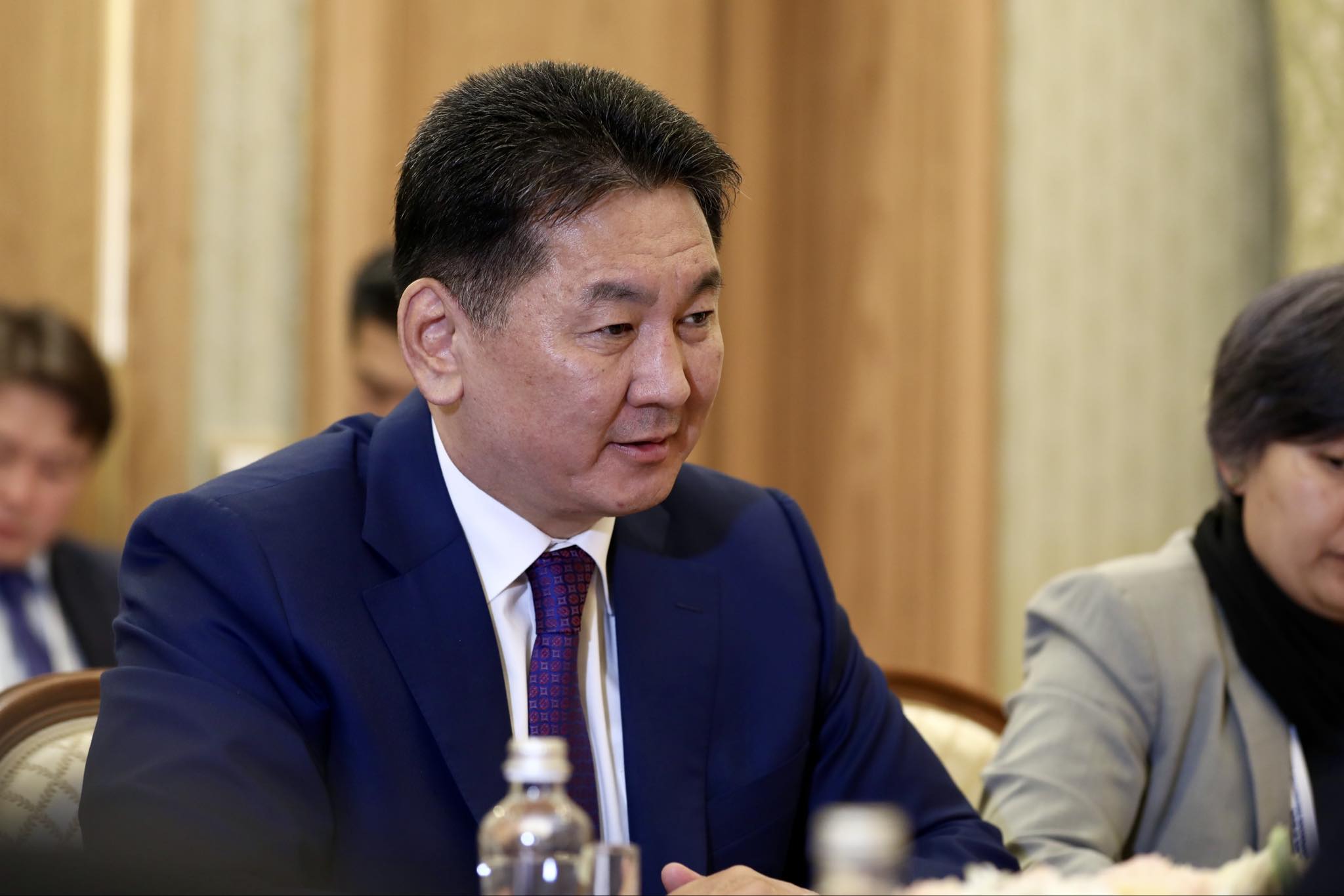 Монгол Улсын Ерөнхийлөгч У Хүрэлсүх Бүгд Найрамдах Киргиз Улсын