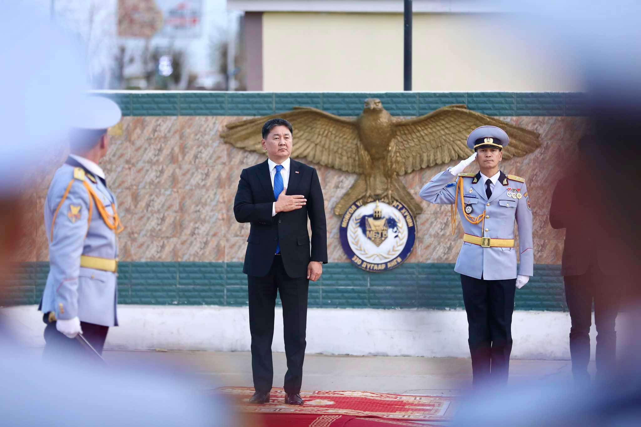 Ерөнхийлөгч У Хүрэлсүх Зэвсэгт хүчний 330 дугаар ангид ажиллав